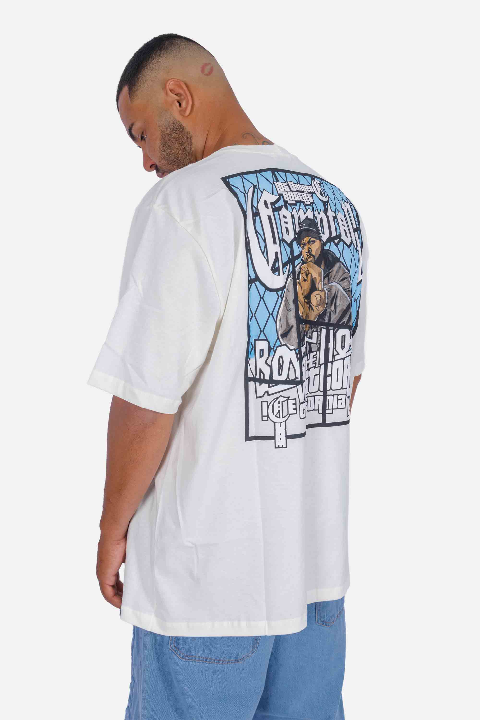 Streetwear Off White Compton com Estampa Boyz N the Hood